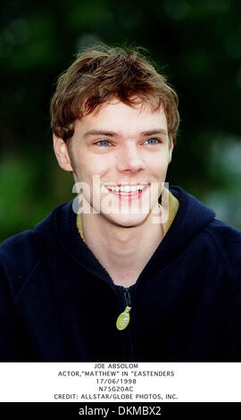 JOE ABSOLOM.ACTOR,''MATTHEW'' IN ''EASTENDERS.17/06/1998.N75F18AC Stock ...