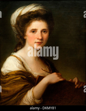 Self-Portrait 1784 by Angelica Kauffmann Stock Photo - Alamy