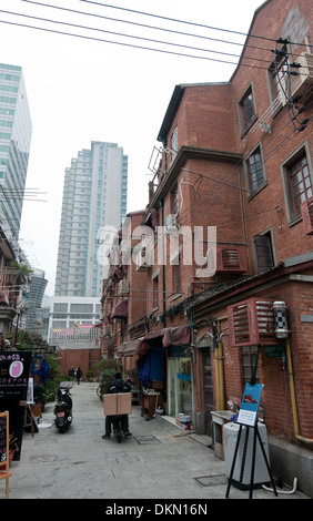 traditional Shanghainese architectural style area - Shikumen - combine ...