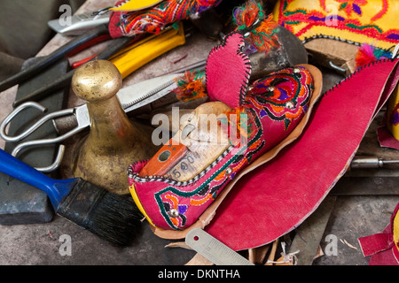 Libya, Ghadames. Shoes Made in the Traditional Ghadamsi Design for ...