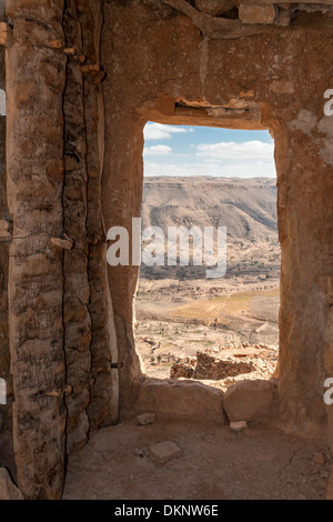 Libya, Jebel Nefusa. Abandoned Berber Village of Forcetta Stock Photo ...