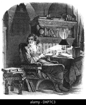 Illustration for the poem "The Raven" by Edgar Allan Poe. Museum ...
