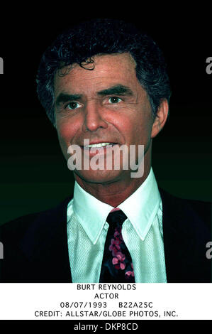 BURT REYNOLDS.ACTOR.08/07/1993.B22B33AC.CREDIT: ALLSTAR Stock Photo - Alamy