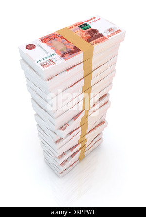 5000 Ruble Banknote Stock Photo - Alamy