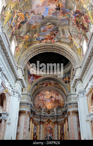 Rome. Italy. Church of St. Ignatius of Loyola at Campus Martius (1626 ...