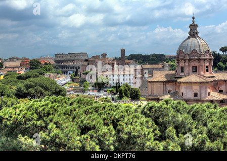 Church of Saint Luca and Martina, Italian: Santi Luca e Martina, in ...