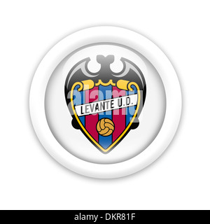 Levante UD logo flag icon symbol emblem Stock Photo - Alamy