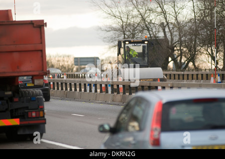 motorway roadworks road work works motorways m1 repair repairs ...
