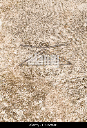 The Tanit Goddess symbol, "House of the Dolphins" , archaeological site ...