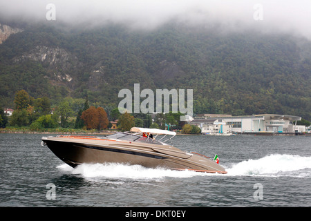The Riva yacht factory on Lake Iseo, Sarnico, Italy Stock Photo - Alamy