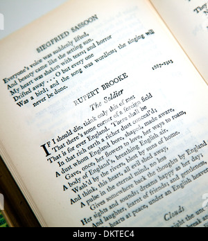 Rupert Brooke is one of the most renowned First World War poets Stock ...