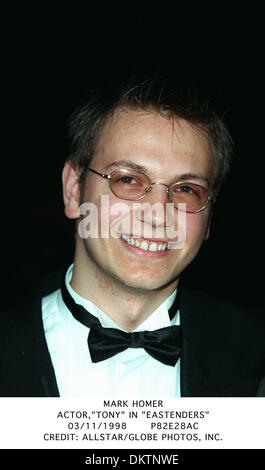 MARK HOMER.ACTOR,''TONY'' IN ''EASTENDERS''.17/06/1998.N76C17C Stock ...