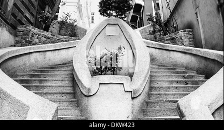 Camondo stairs Beyoglu Istanbul Turkey Europe Stock Photo - Alamy