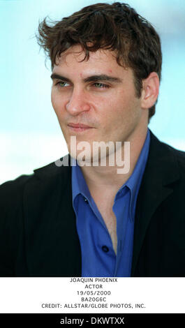 May 19, 2000 - JOAQUIN PHOENIX.ACTOR.19/05/2000.BA17B10C.CREDIT:(Credit ...