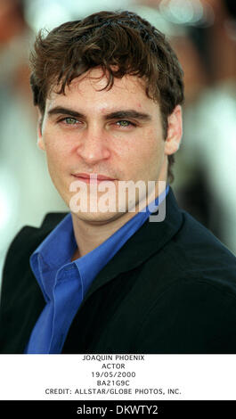 May 19, 2000 - JOAQUIN PHOENIX.ACTOR.19/05/2000.BA17B10C.CREDIT:(Credit ...