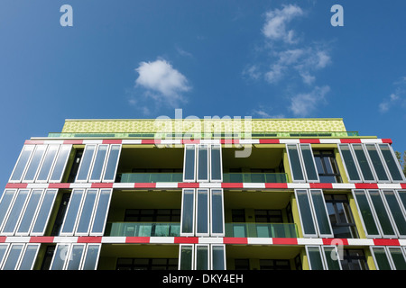 BIQ, algae House, Wilhelmsburg, Hamburg, Germany Stock Photo - Alamy
