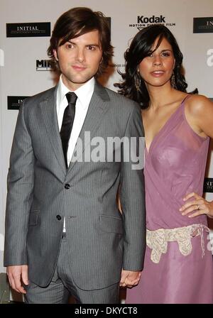 Adam Scott at the premiere of THE AVIATOR at the Ziegfeld Theatre Stock ...