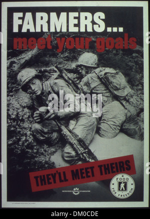 This American propaganda poster urges farmers to prepare for the ...