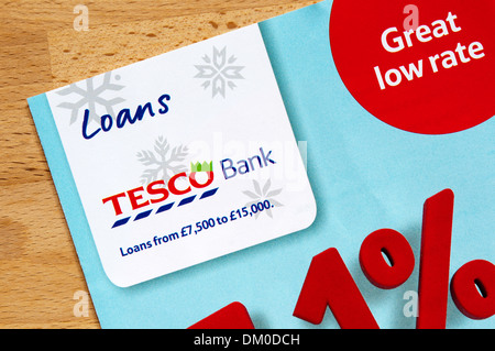 Tesco bank loans store