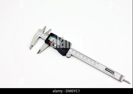 Electronic digital caliper Stock Photo - Alamy