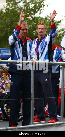 Greg Rutherford The 2012 Olympic Celebration Parade London, England ...