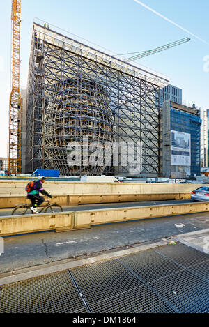 Brussels, New Europa Building, designed by Philippe Samyn & Partners ...