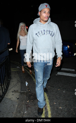 American track and field sprinter Ryan Bailey arriving at Rose club ...