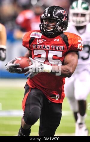 Texas Tech running back Baron Batch #25 during the NCAA football game ...