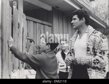 GENE BARRY with wife Betty and sons Michael Lewis Barry , Frederick ...