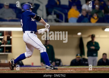 William & Mary at LSU; LSU catcher Micah Gibbs (33) tags Jackson Shaver ...