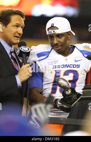Boise State cornerback Brandyn Thompson #13 and TCU wide receiver ...