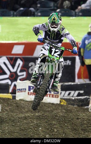 Jake Weimer comes around turn one and the wins 250 class West Regional ...
