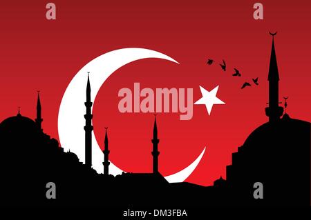 vector cityscape of istanbul Stock Vector Image & Art - Alamy