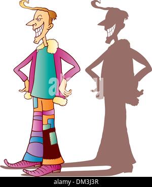 Illustration of funky eccentric guy Stock Vector Image & Art - Alamy