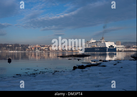 The Color Line cruise ferry M/V Color Magic at Oslo Stock Photo - Alamy