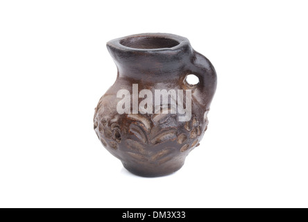 Jugs on white background Stock Photo - Alamy