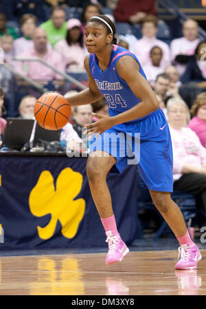 DePaul forward Keisha Hampton (24) in action against Vanderbilt in an ...