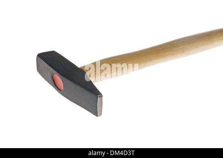 Hammer isolated over white with clipping path Stock Photo - Alamy