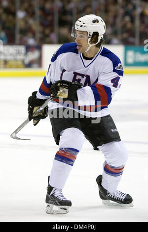 29 January 2010: Lake Erie Monsters Brian Willsie (18) during the first ...