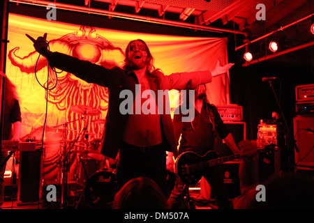 Finntroll band on stage performing Stock Photo - Alamy