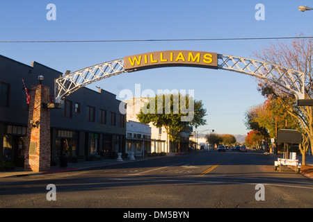 Williams California USA Stock Photo - Alamy