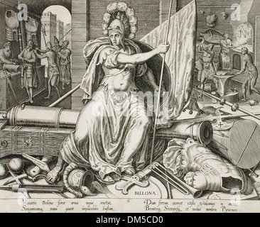 Sculpture of the Bellona was an Ancient Roman goddess of war in the ...