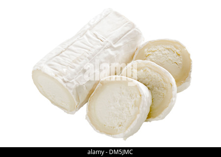 goats log cheese Stock Photo - Alamy