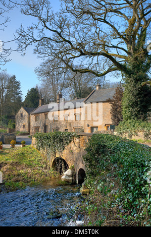 Upper Swell, a Cotswold village near Stow on the Wold Stock Photo - Alamy
