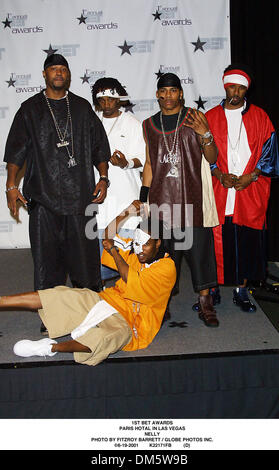 June 19, 2001 - 1ST BET AWARDS.PARIS HOTAL IN LAS VEGAS.TINA. FITZROY ...