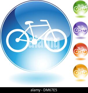 Bicycle icon set Stock Vector Image & Art - Alamy