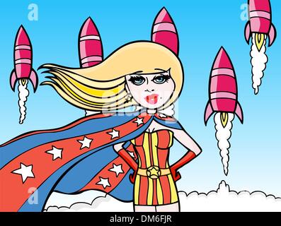 Superhero save the world Stock Vector Image & Art - Alamy