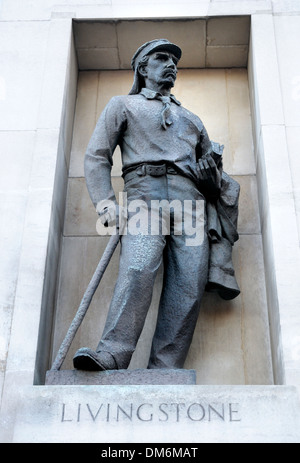 David Livingstone statue at the Royal Geographical society Stock Photo ...