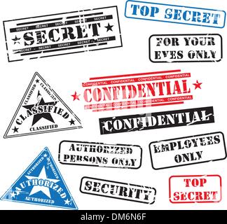 Information Security Top Secret, Secret, Classified, Confidential and ...