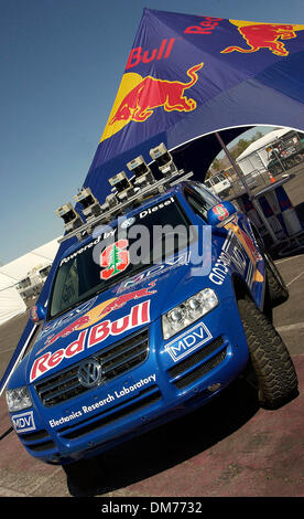 October 8, 2005; Primm, NV, USA; STANLEY, the autonomous robotic ...